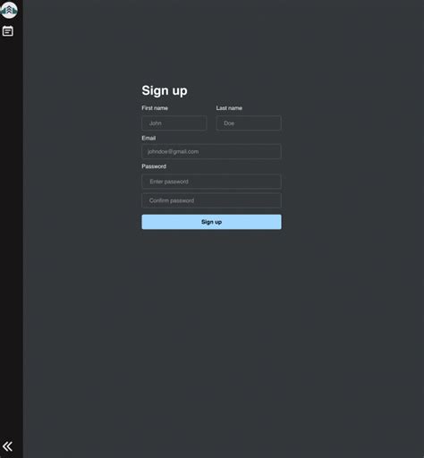 Create Sign Up Page · Issue 345 · Project Reclasstoynet React · Github
