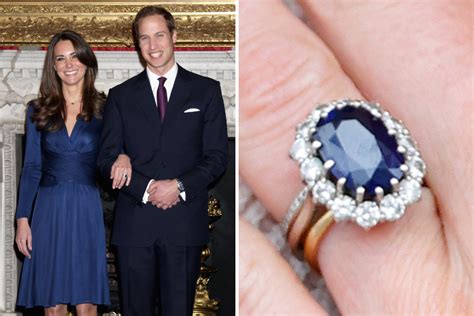 Six Sparkling Royal Engagement Rings—from Queen Elizabeth To Kate