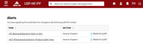 Setting Alerts