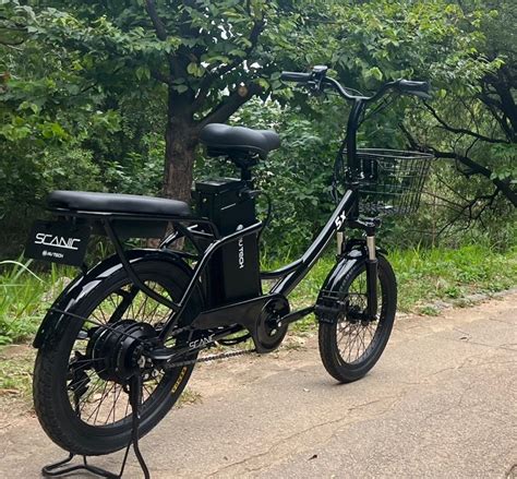 여성용 Au 테크 전기자전거 스카닉 5x 네이버 블로그