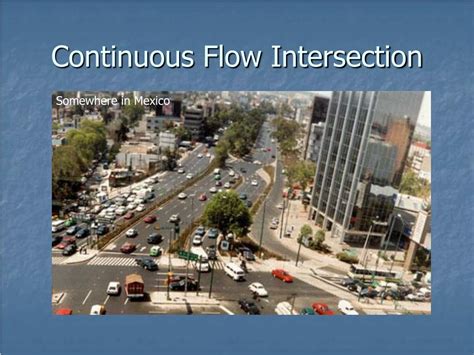 ppt unconventional arterial intersection design powerpoint
