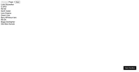 React Query Paging Codesandbox React Query Paging Codesandbox