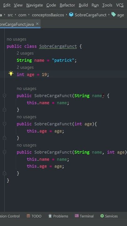 Sobrecarga De Funciones En Java Shorts Programacion Java Youtube