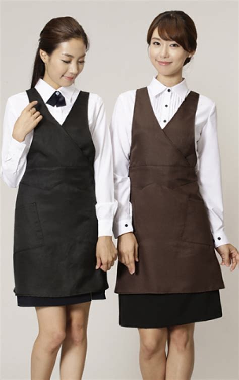 지오유니폼엉덩이덮는앞치마