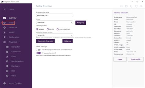 how to set up proxies with incogniton integration tutorial