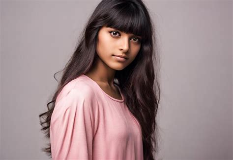 Premium Ai Image Young Indian Girl Model