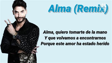 Alma Remix Letra Official Lrdf2 Youtube