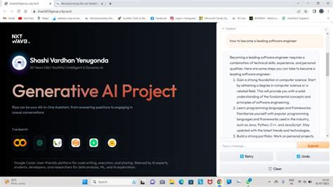 shashi vardhan yenugonda on linkedin nxtwave ccbp ccbpian ai mygenai