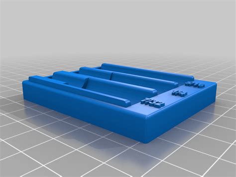 Drawer Organizer For Socket Set By Sluggles Download Free STL Model Printables Com