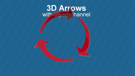 3d Animated Arrows Youtube