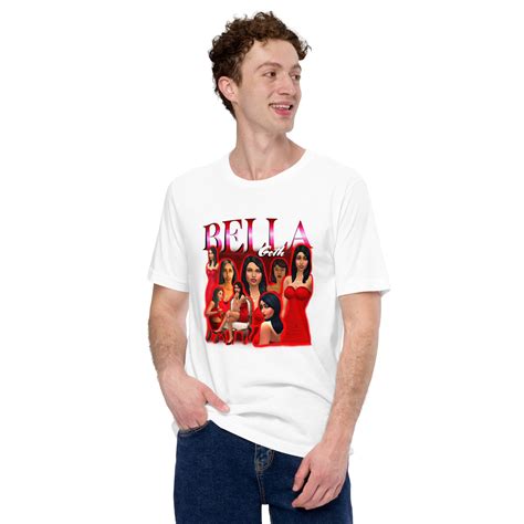 Bella Goth Vintage T Shirt 90s Oversized Graphic Tee Sims 4 Merch Gamer