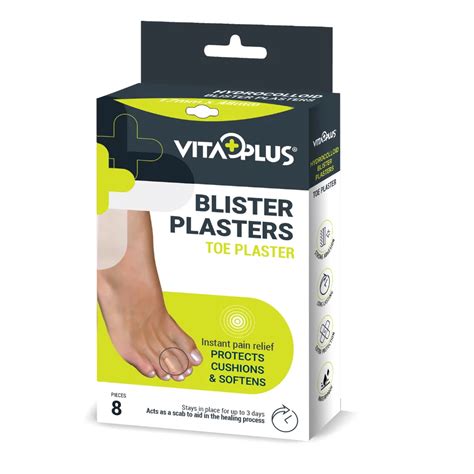 Blister Plasters Toe 8s 17x48mm Oxyaider