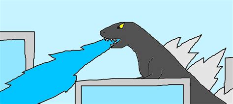 Godzilla Attacks The City By Devon13168 On Deviantart