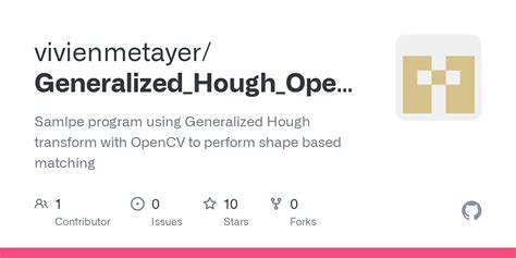 Github Vivienmetayergeneralizedhoughopencvsample Samlpe Program