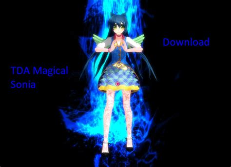 Mmd Tda Magical Soniadownload By Sofisan08 On Deviantart