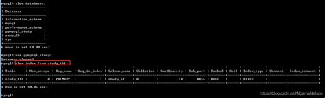 Mysql基础 笔记10 索引mysql虫无涯infoq写作社区