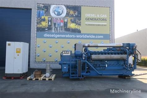 Jenbacher Jms320gs Diesel Generator For Sale Belgium Waregem Jd43051