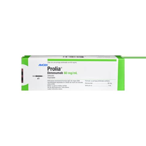 Prolia Denosumab 60mgml 1 Jeringa Diverfarma
