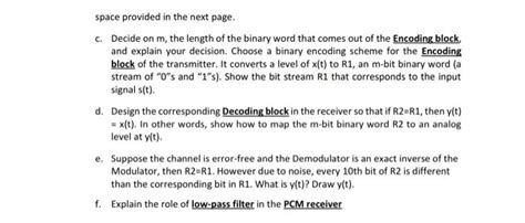 Solved Figure 3 3 Shows A Time Signal S T Measured