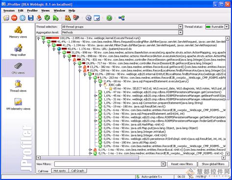 Jprofiler 最好的java应用性能监控工具java性能测试工具java性能分析工具官方最新版免费下载，jprofiler正版购买 慧都网