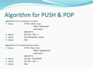 Application Of Stack For Expression Evaluation By Prakash Zodge DSY Pptx Programming