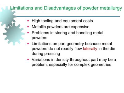 Powder Metallurgyppt Forming Ppt