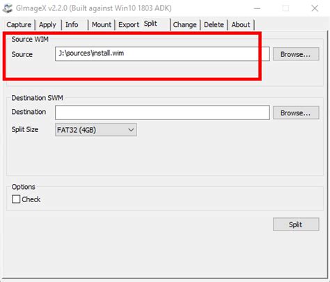 How To Split Install Wim File Greater Than 4GB Make Tech Easier