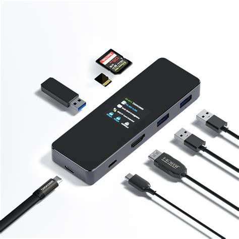 DockCase USB C Visual Smart Hub In Review A Dock With A Screen