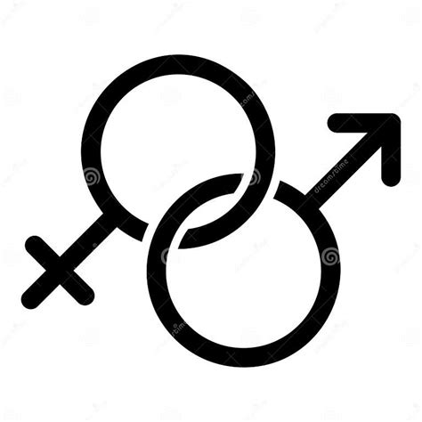 Sex Relationships And Genders Icon Stock Vector Illustration Of