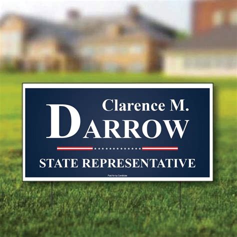Custom Political Campaign Yard Signs Cheap And Fast