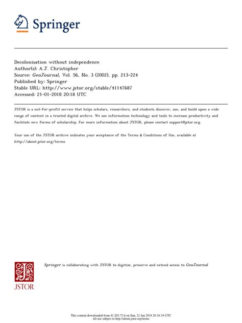 Decolonisation Without Independence Pdf Decolonization British Empire