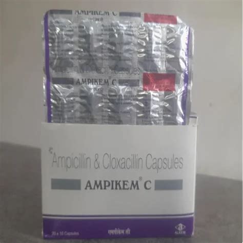 Ampicillin And Cloxacillin Capsules At ₹ 300 Stripe Dastur Nagar Amravati Id 2854120000630