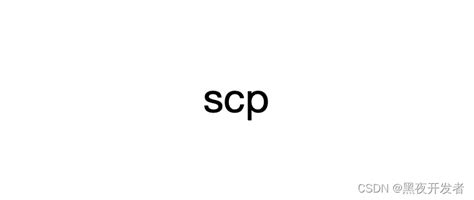 Linux命令200例：scp用于在本地主机和远程主机之间进行文件传输linux Scp将本地文件上传到远程机 Csdn博客