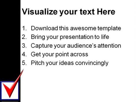 Check Box Symbol PowerPoint Templates And PowerPoint Backgrounds 0411 PowerPoint Presentation