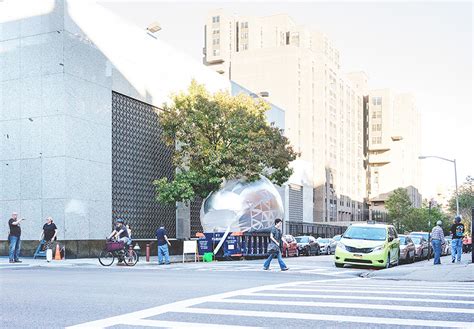 Nyc Dumpster Turned Inflatable Classroom For Urban Education