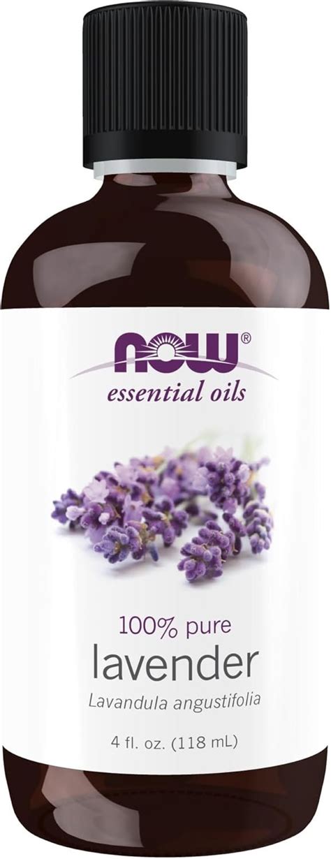 Now Foods Essential Oils Lavender Oil Soothing Aromatherapy Scent