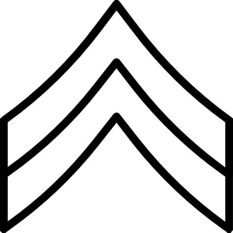 Chevron Basic Miscellany Lineal Icon