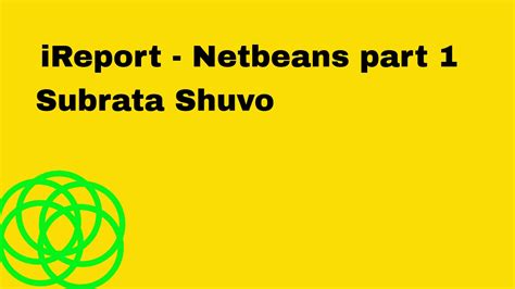 java bangla tutorial ireport part 1 youtube