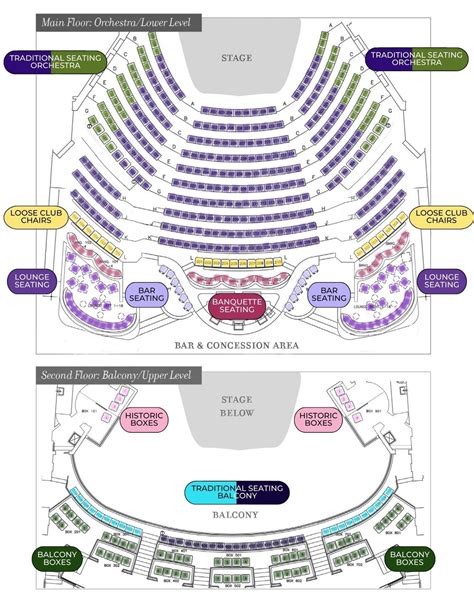 Ohio Theatre Virtual Seating Chart