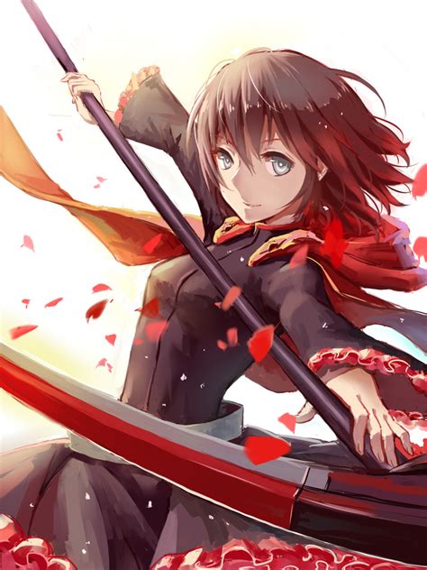 Ruby Rose Rwby Drawn By A Luo Danbooru
