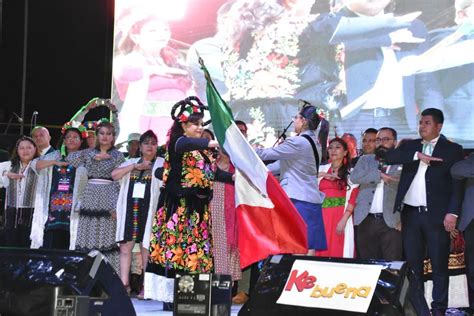 Clara Brugada Alcaldesa De Iztapalapa Recordó Al Tlatoani Mexica