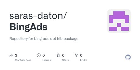 Github Saras Datonbingads Repository For Bingads Dbt Hib Package