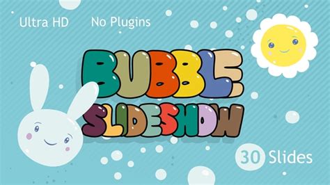 bubble slideshow video displays ft animation and birthday album envato