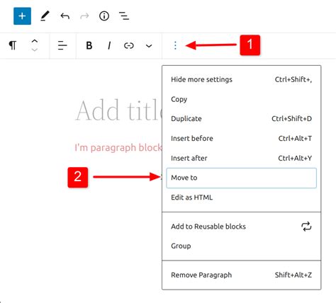 Helphub Moving Blocks · Issue 138 · Wordpressdocumentation Issue Tracker · Github