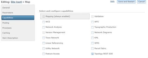 Topology Rest Soe Arcgis Enterprise Sdk Esri Developer