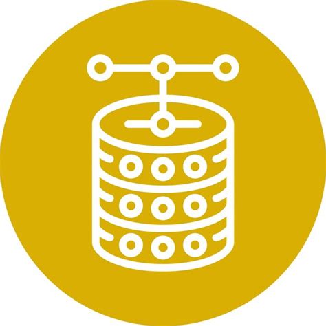 Premium Vector Database Icon Style