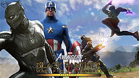 Marvels Avengers Game More Black Panther Gameplay New Mcu Suit And