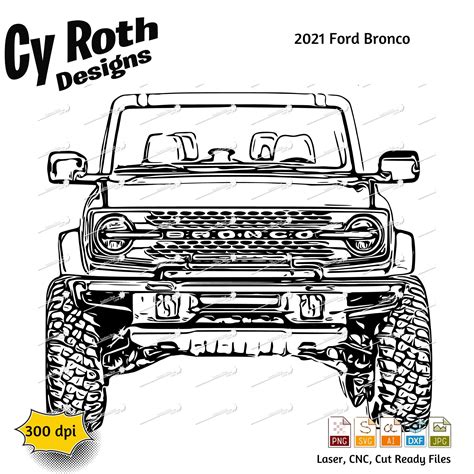 Ford Bronco Coloring Pages 2025