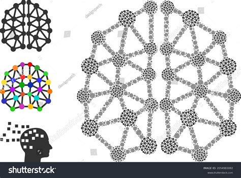 Itself Fractal Mosaic Ai Structure Vector Stock Vector Royalty Free 2054983082 Shutterstock