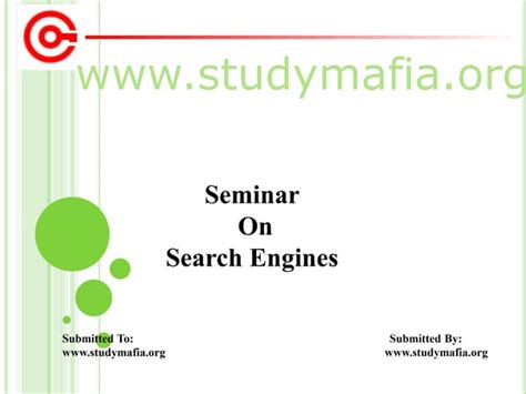 search engine ppt pptx